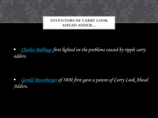 417165_CARRY LOOK AHEAD ADDER hai to hai.pptx