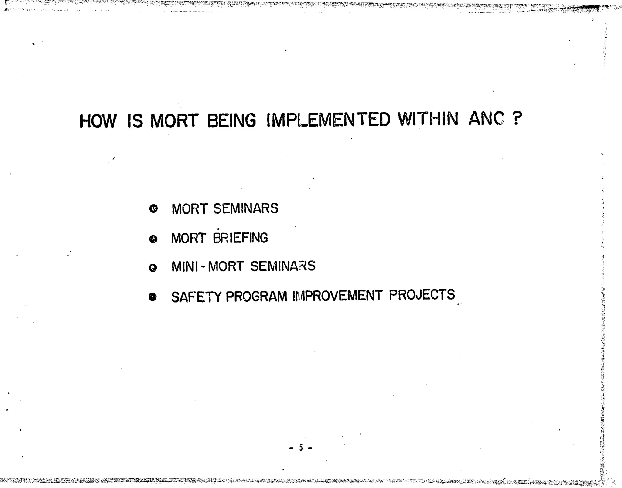 MORT ANALYSIS | with Example I Gaurav Singh Rajput | PDF