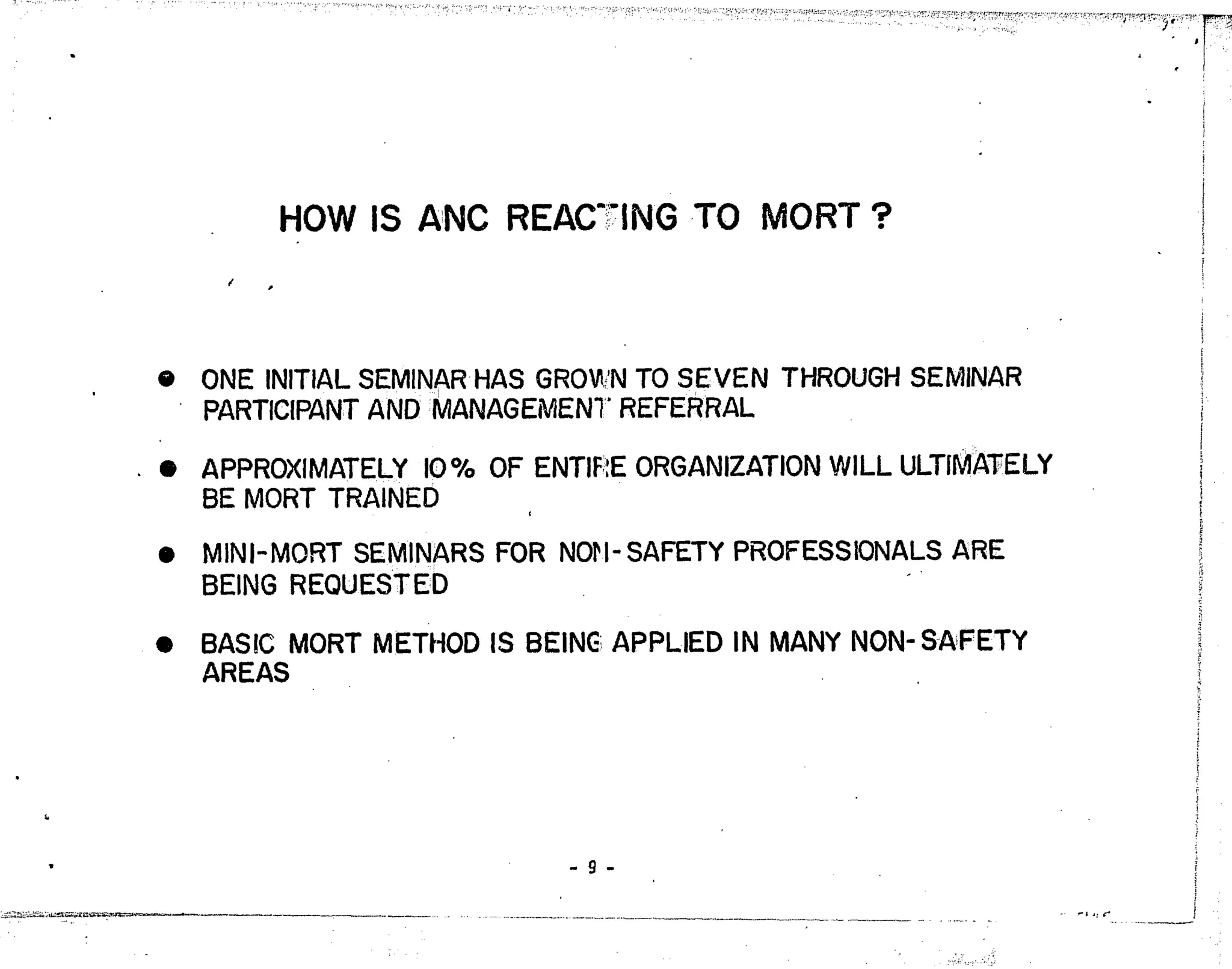 MORT ANALYSIS | with Example I Gaurav Singh Rajput | PDF