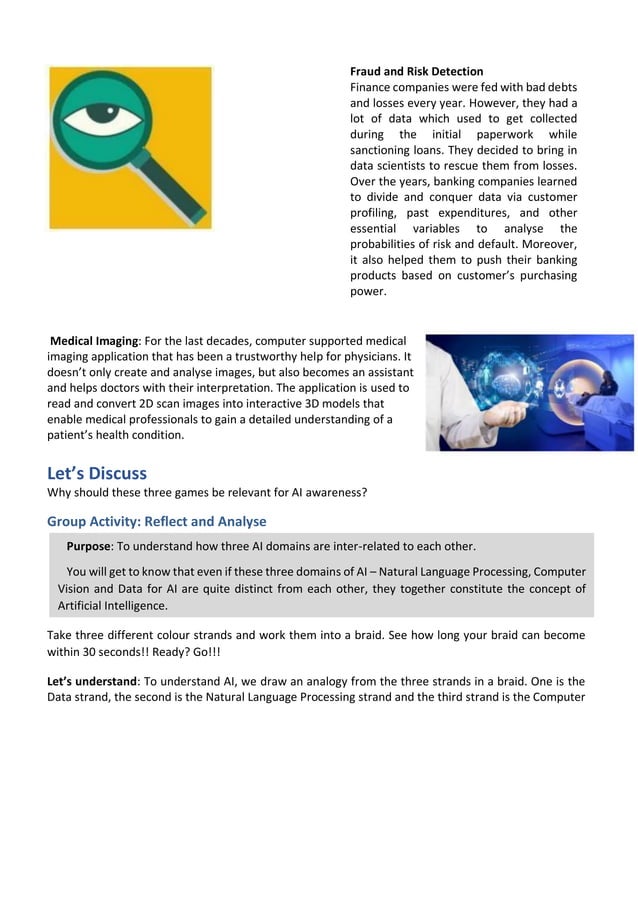 417_AI_Handbook_Class9.pdf for class 9 students | PDF