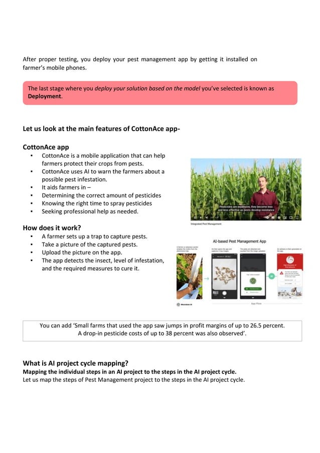 417_AI_Handbook_Class9.pdf for class 9 students | PDF