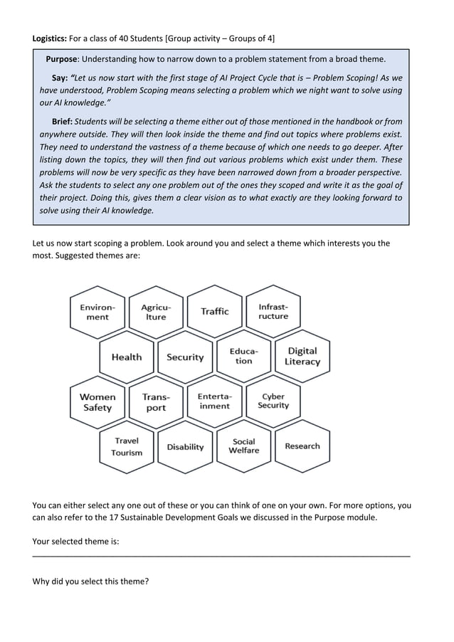 417_AI_Handbook_Class9.pdf for class 9 students | PDF