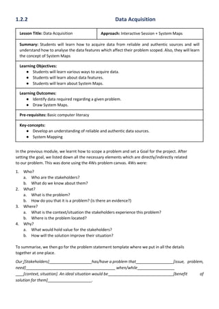 417_AI_Handbook_Class9.pdf for class 9 students | PDF