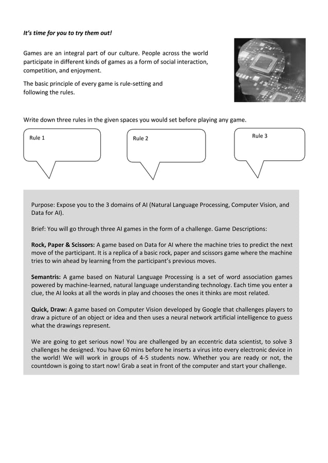 417_AI_Handbook_Class9.pdf for class 9 students | PDF