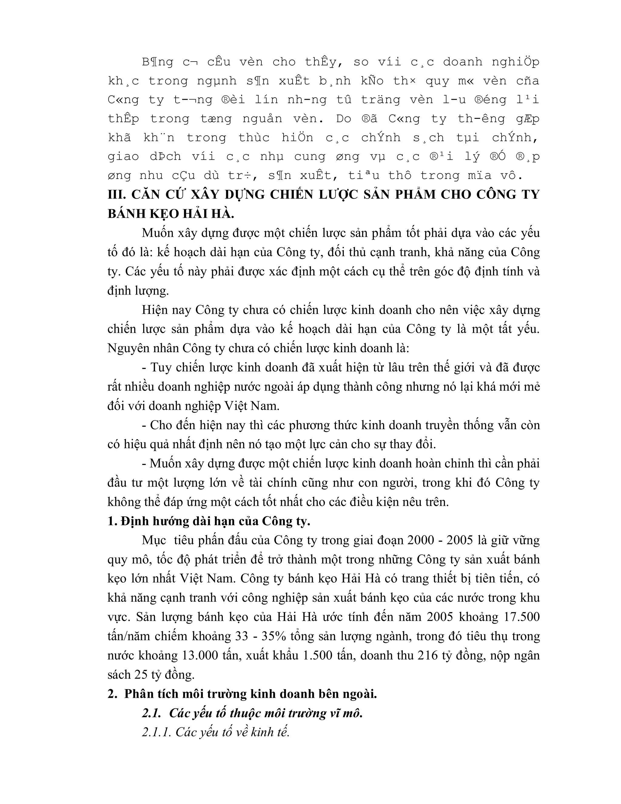 Đề tài: Hoạch định chiến lược cạnh tranh công ty bánh kẹo, HAY | PDF