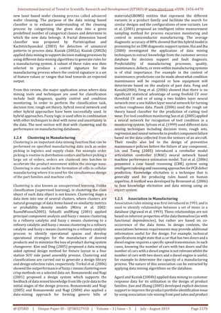 To Development Manufacturing and Education using Data Mining A Review | PDF