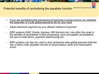 Acheiving greater effeciency from your accounts payables.ppt