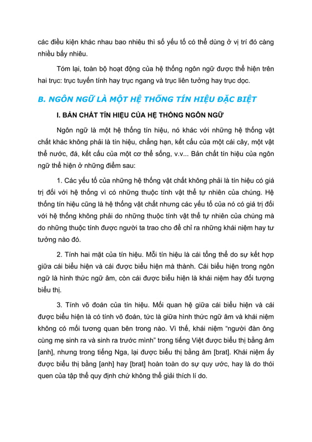 DẪN LUẬN NGÔN NGỮ HỌC | PDF