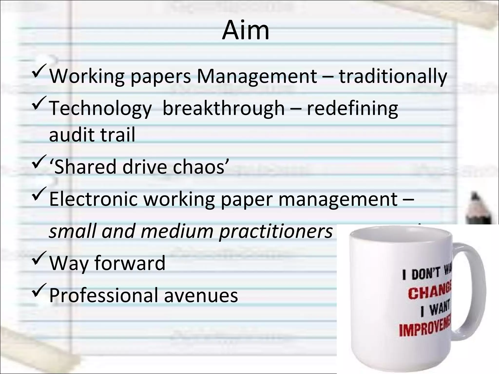 ICAI_Effective usage of Audit working papers_20.07.2013