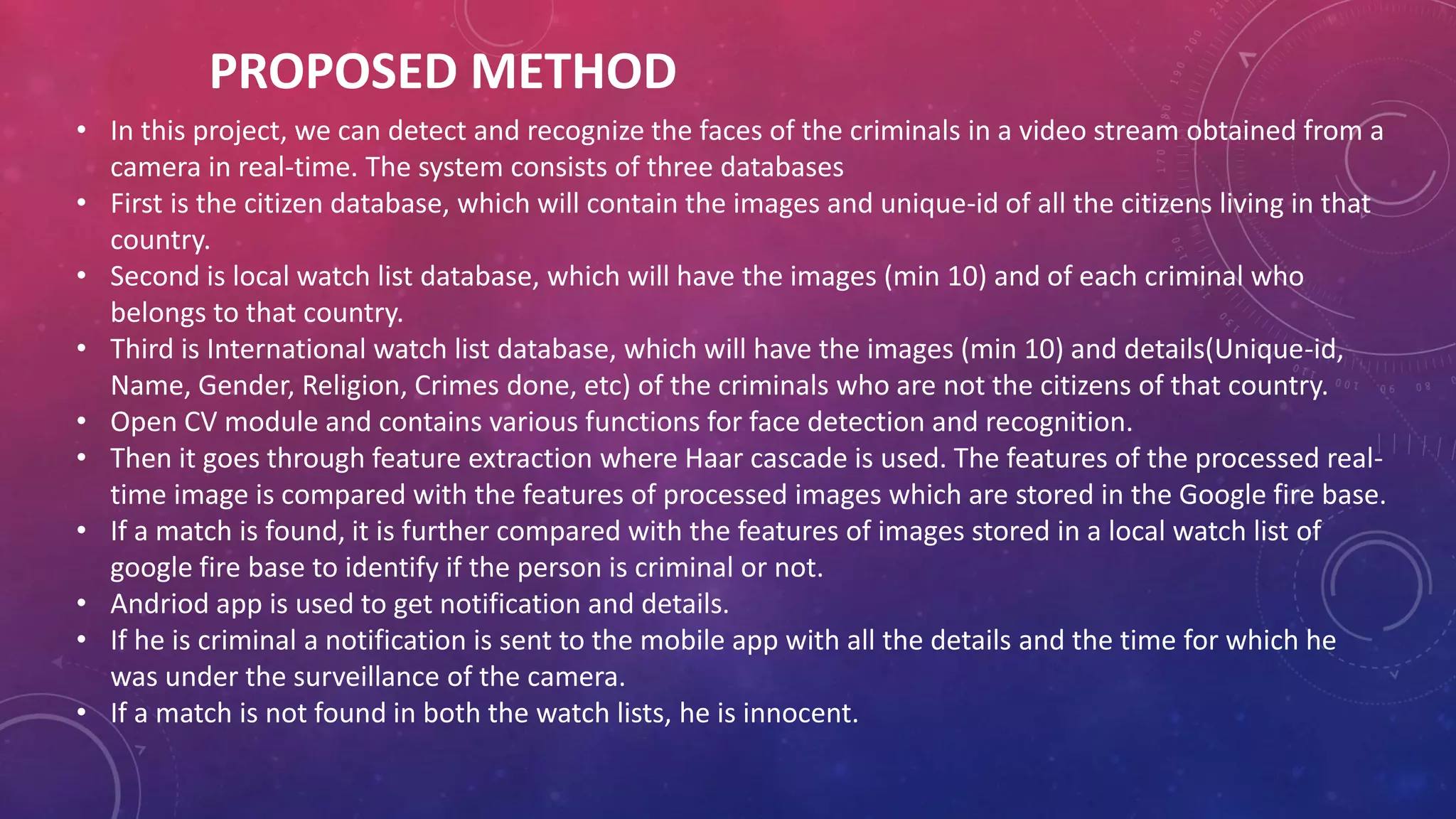 418 Automated Criminal Identification System Using Face Detection Andpptx