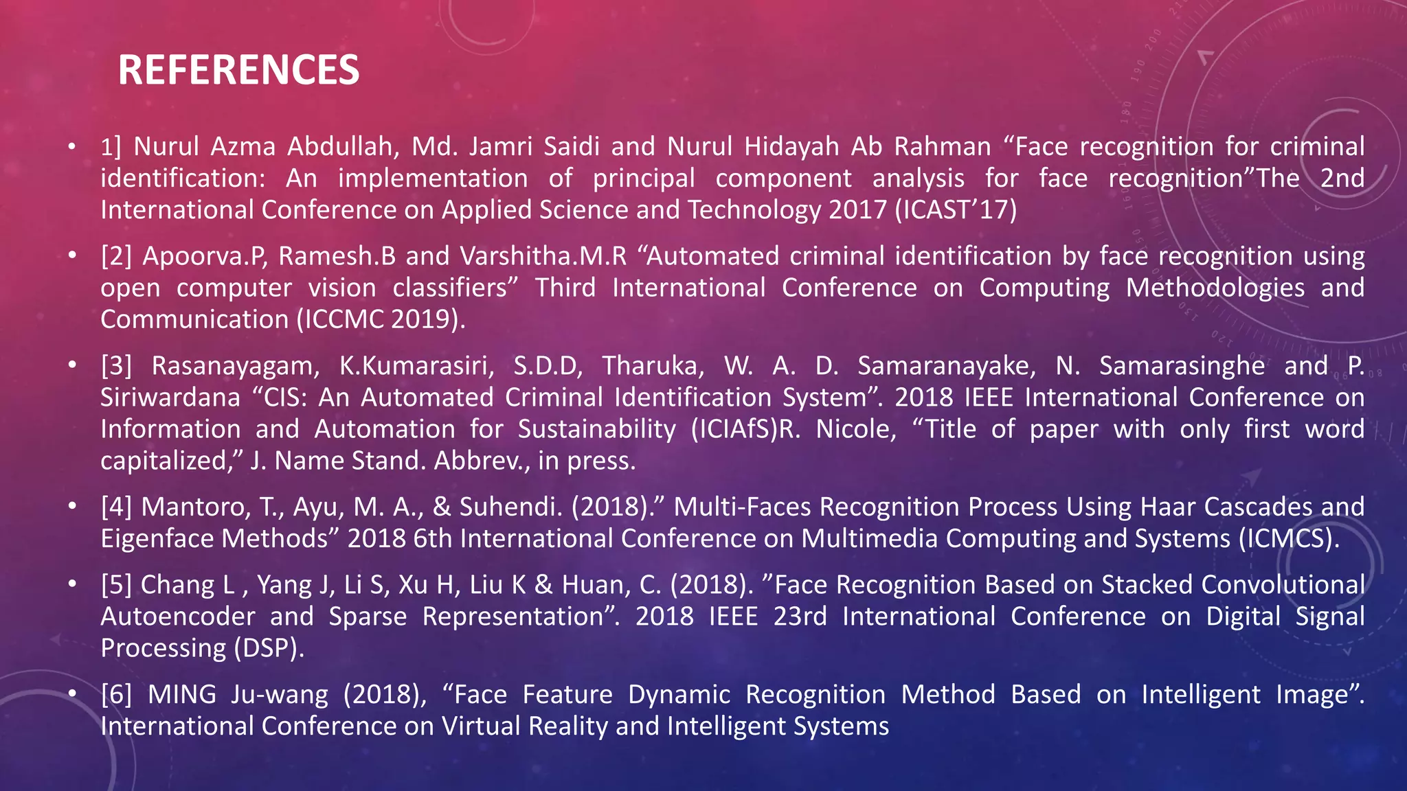 418 Automated Criminal Identification System Using Face Detection Andpptx