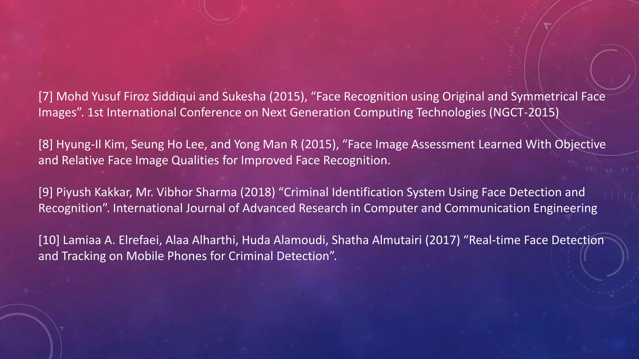 418 Automated Criminal Identification System Using Face Detection Andpptx