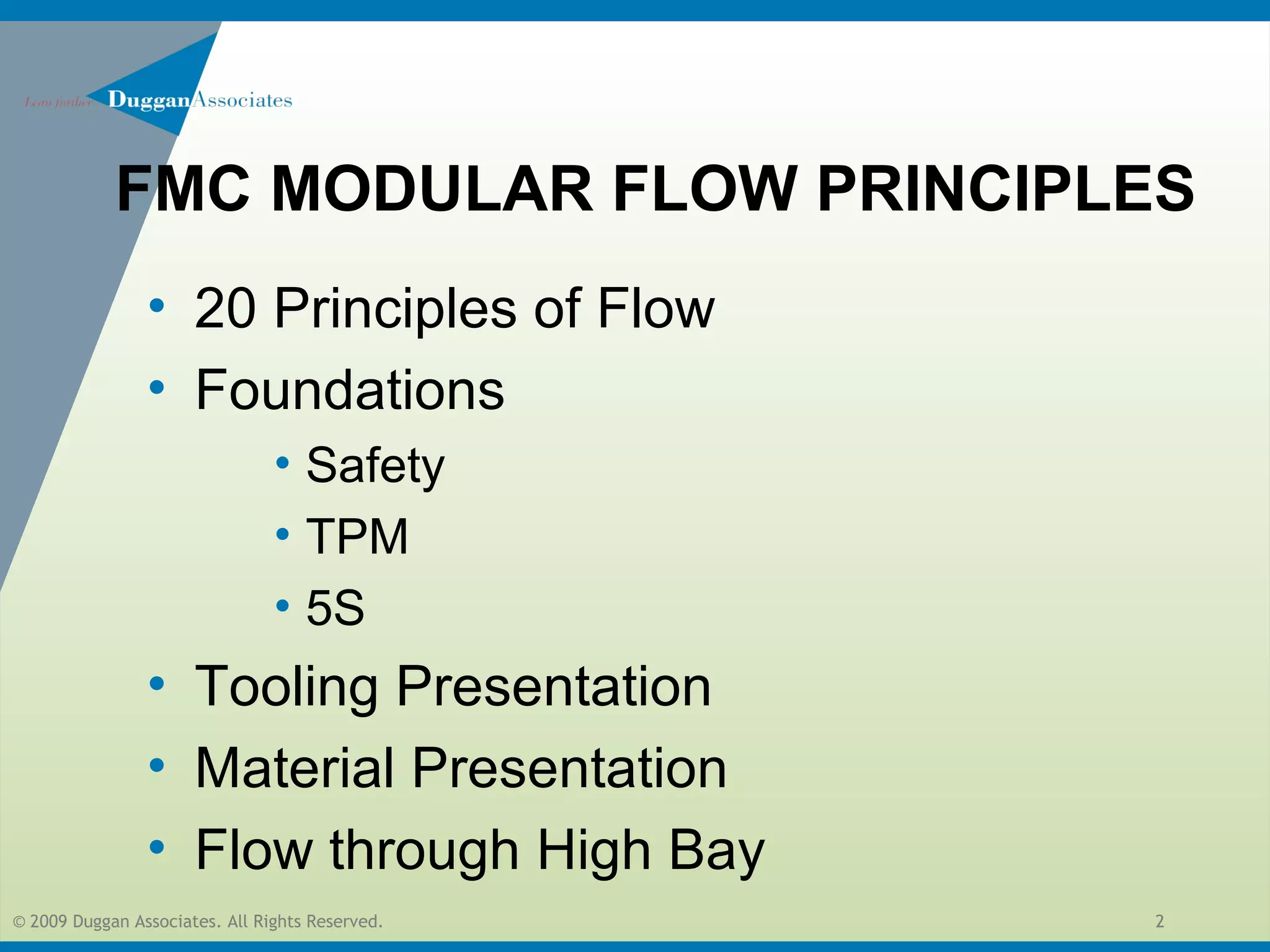 FMC modular flow guidelines 08-03-13 | PPT