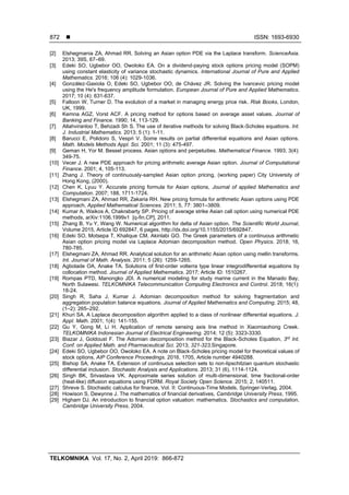 Adomian decomposition method for analytical solution of a continuous ...