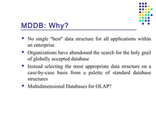 mutidimensional database | PPT | Free Download