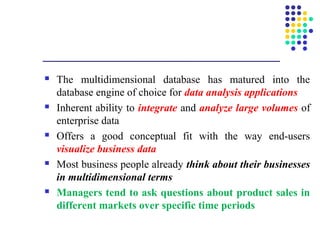 mutidimensional database | PPT