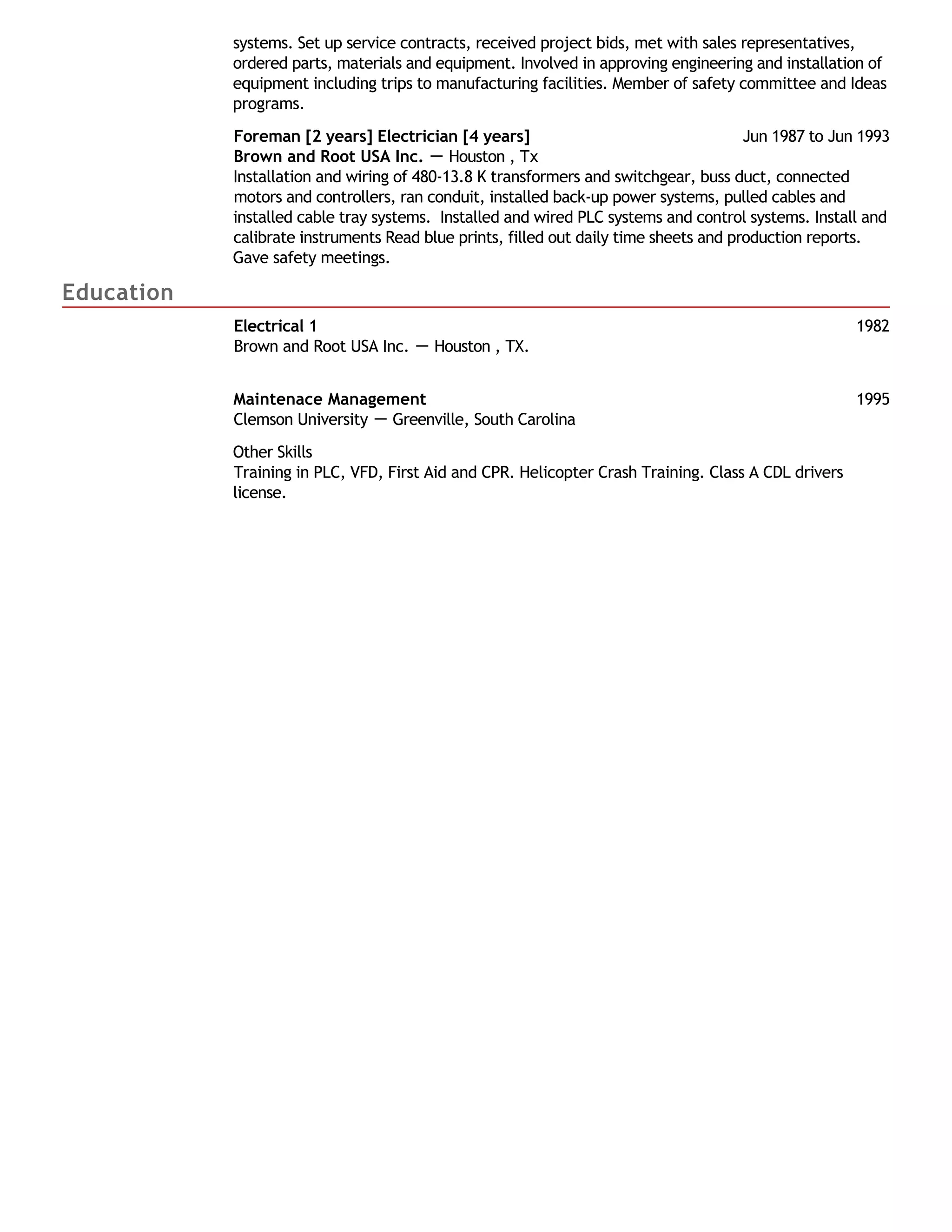 Kenneth Ward Resume A1 | PDF