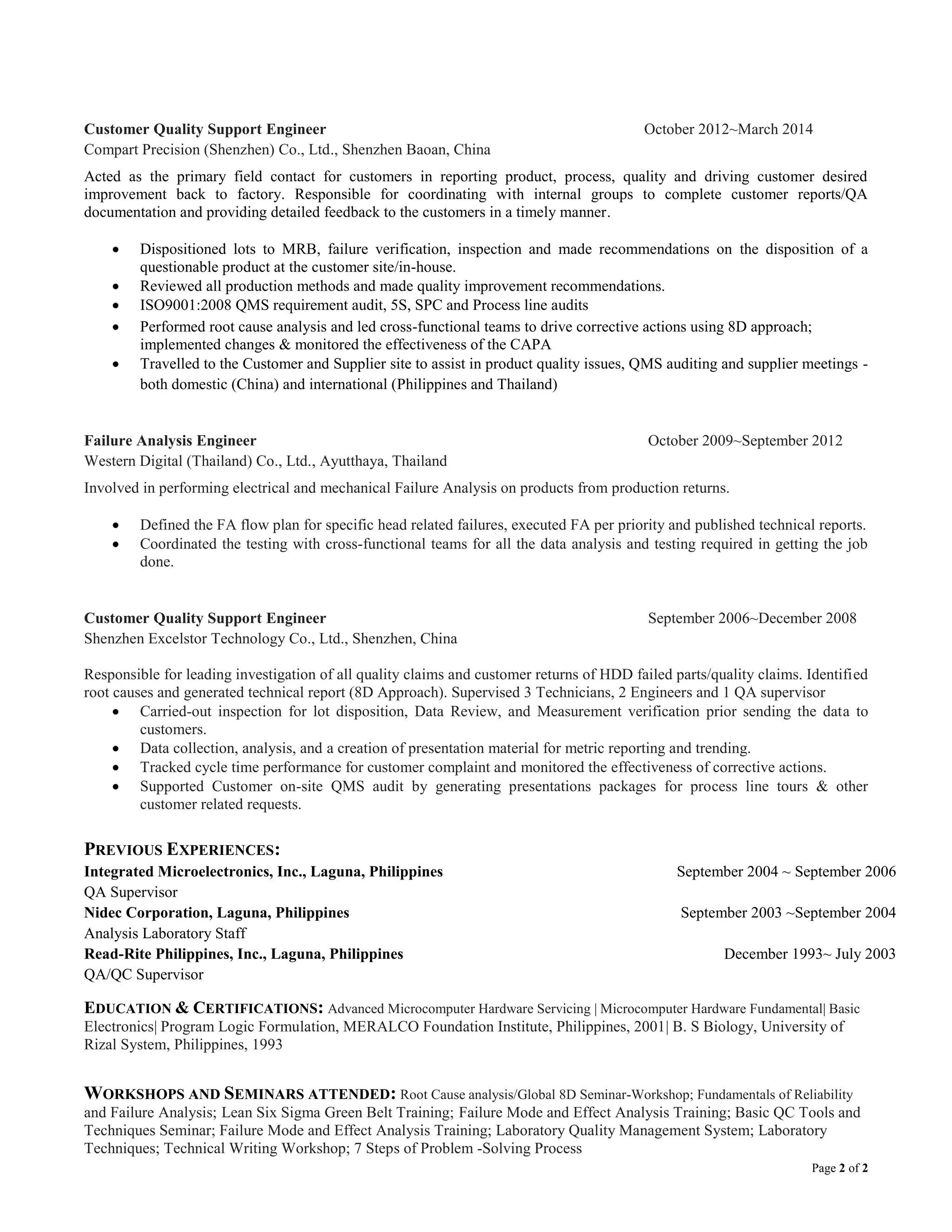 Jonalyn Grandia Resume | PDF