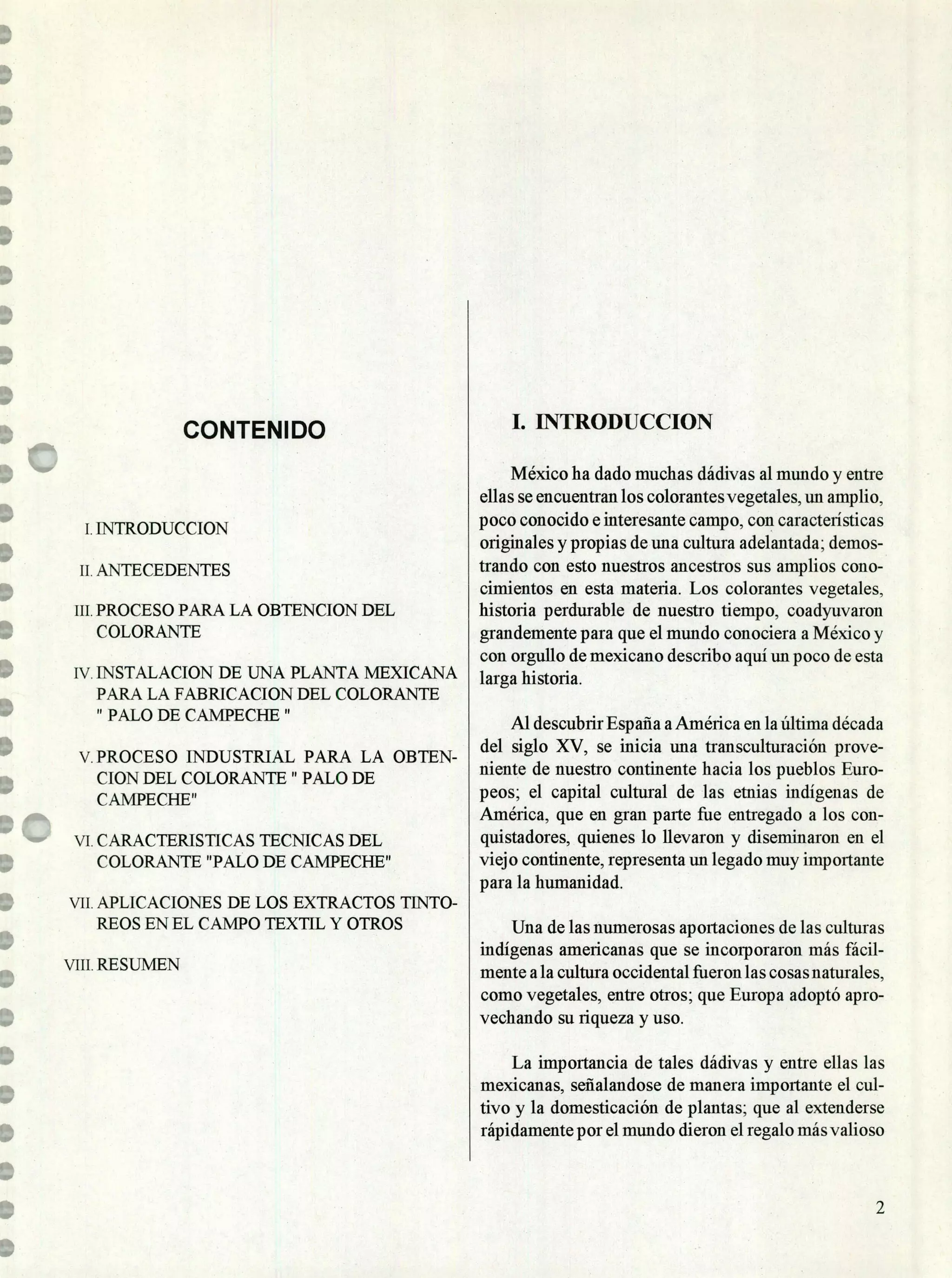 Colorantes vegetales, Palo de Campeche | PDF
