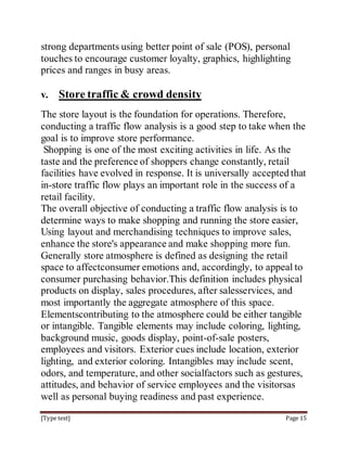 Impact Of Retail Store Design and Layout on Consumer (1) | DOCX