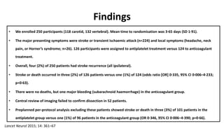Three New Trials in Stroke | PPTX