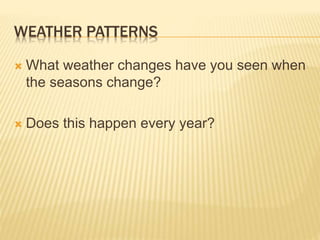 TWS WEATHER Unit overview ppt | PPT