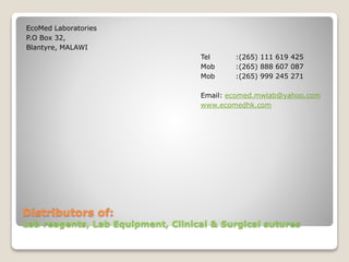 ECOMED BROCHURE | PPT