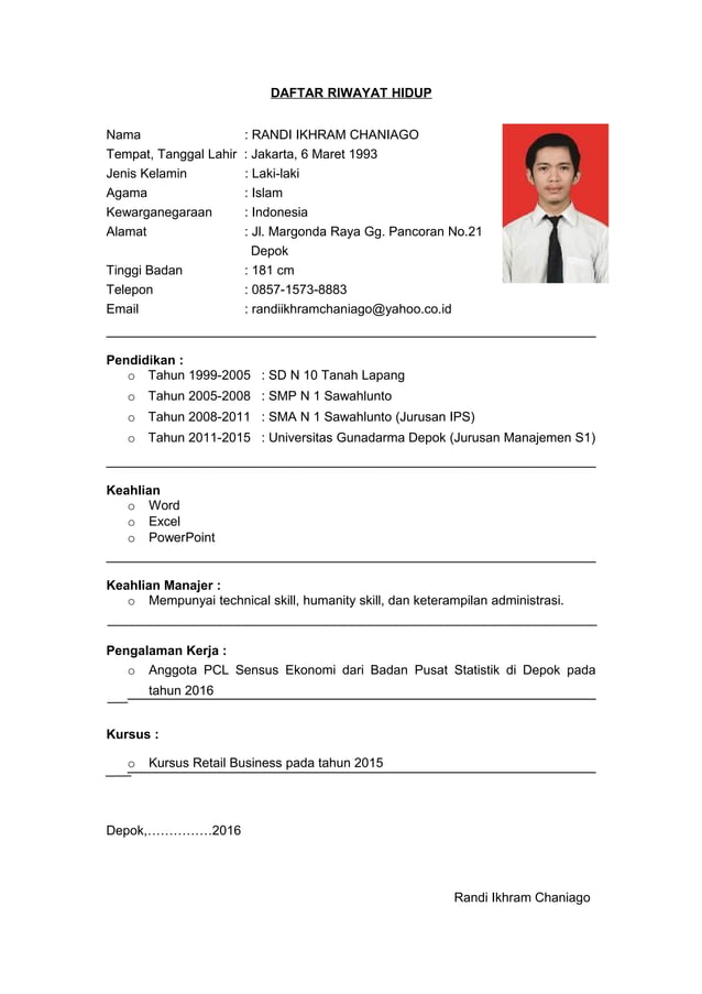 Curriculum Vitae | DOC