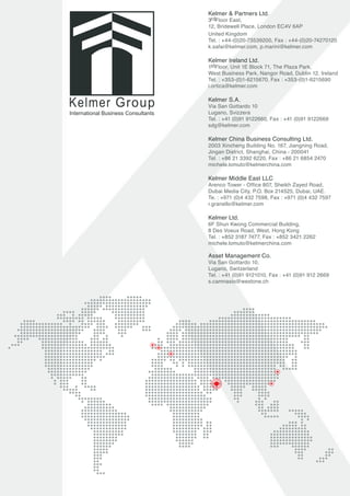 Kelmer M.E. - Brochure (Eng) | PDF