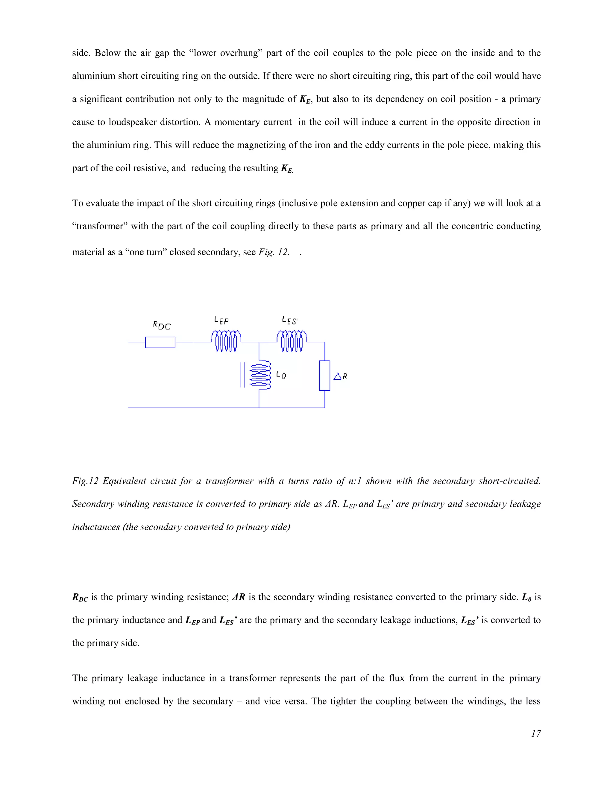 Improved Blocked Impedance Model for Loudspeakers | PDF