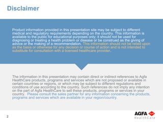 Introducing Agfa HealthCare v1.28