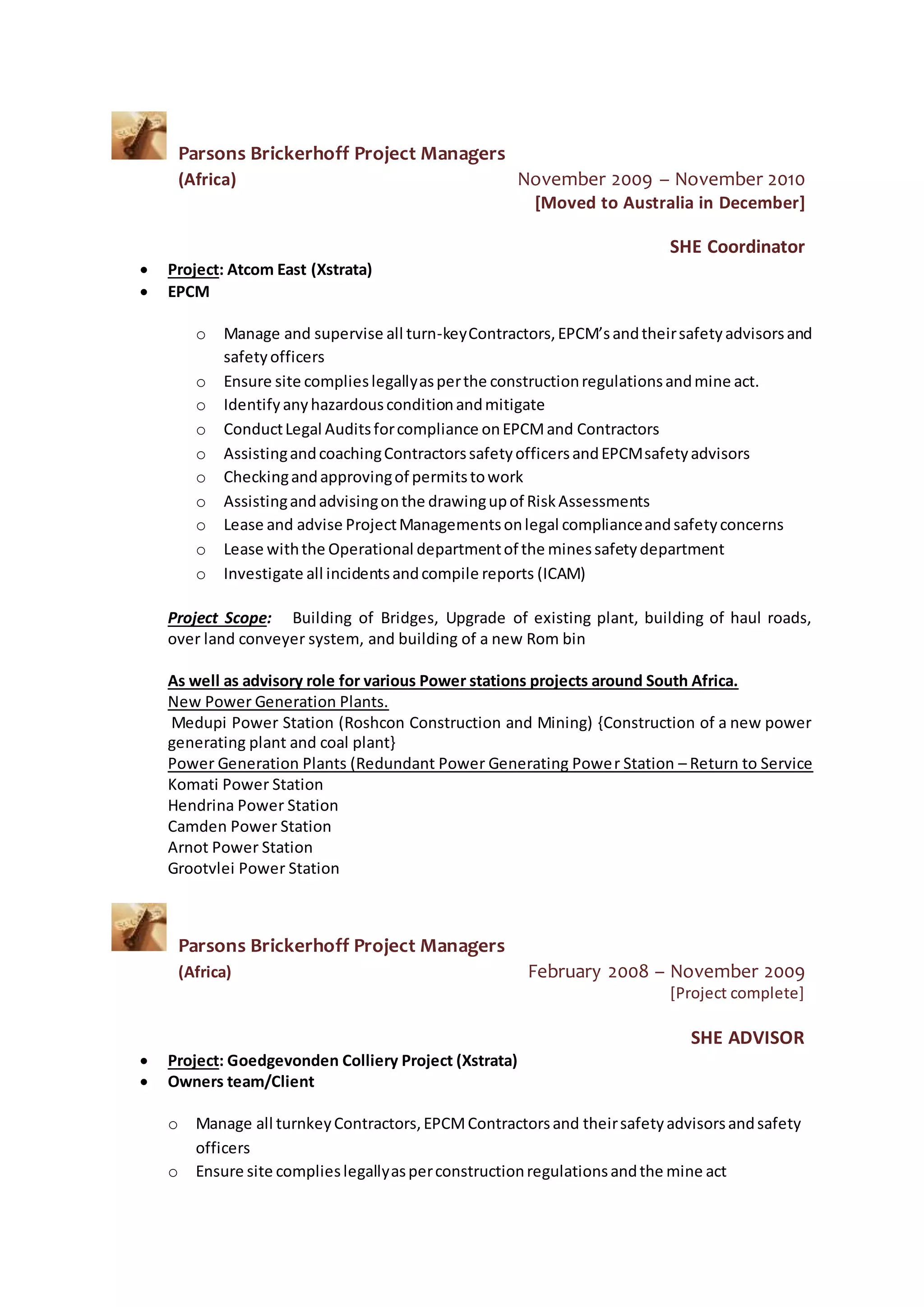 Struwig William CV | DOCX