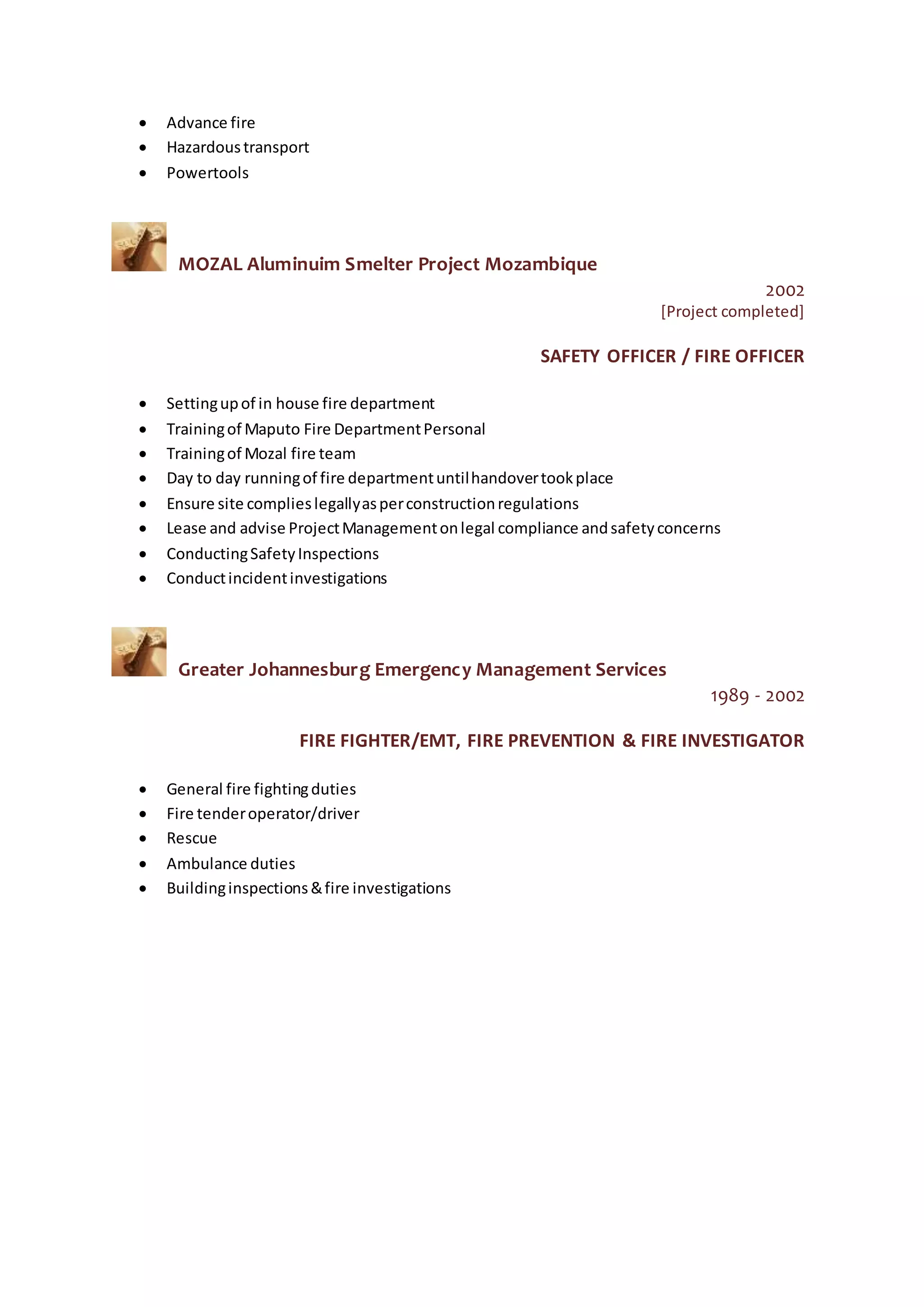 Struwig William CV | DOCX