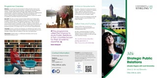 Stirling Brochure | PPT