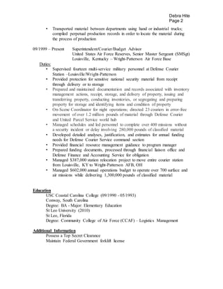 DHite2016 Resume | DOCX
