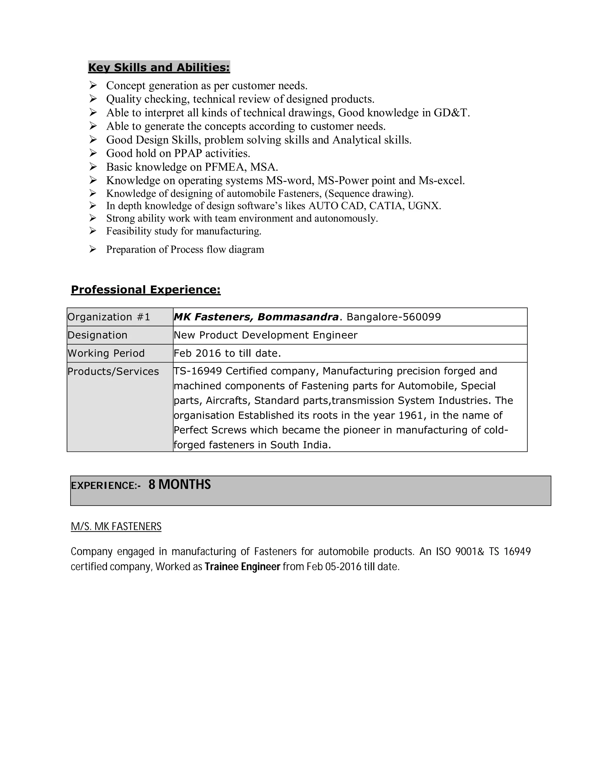 Prashanth Resume _23_ | PDF