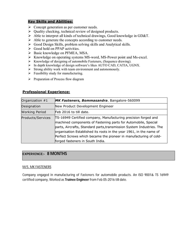 Prashanth Resume _23_ | PDF