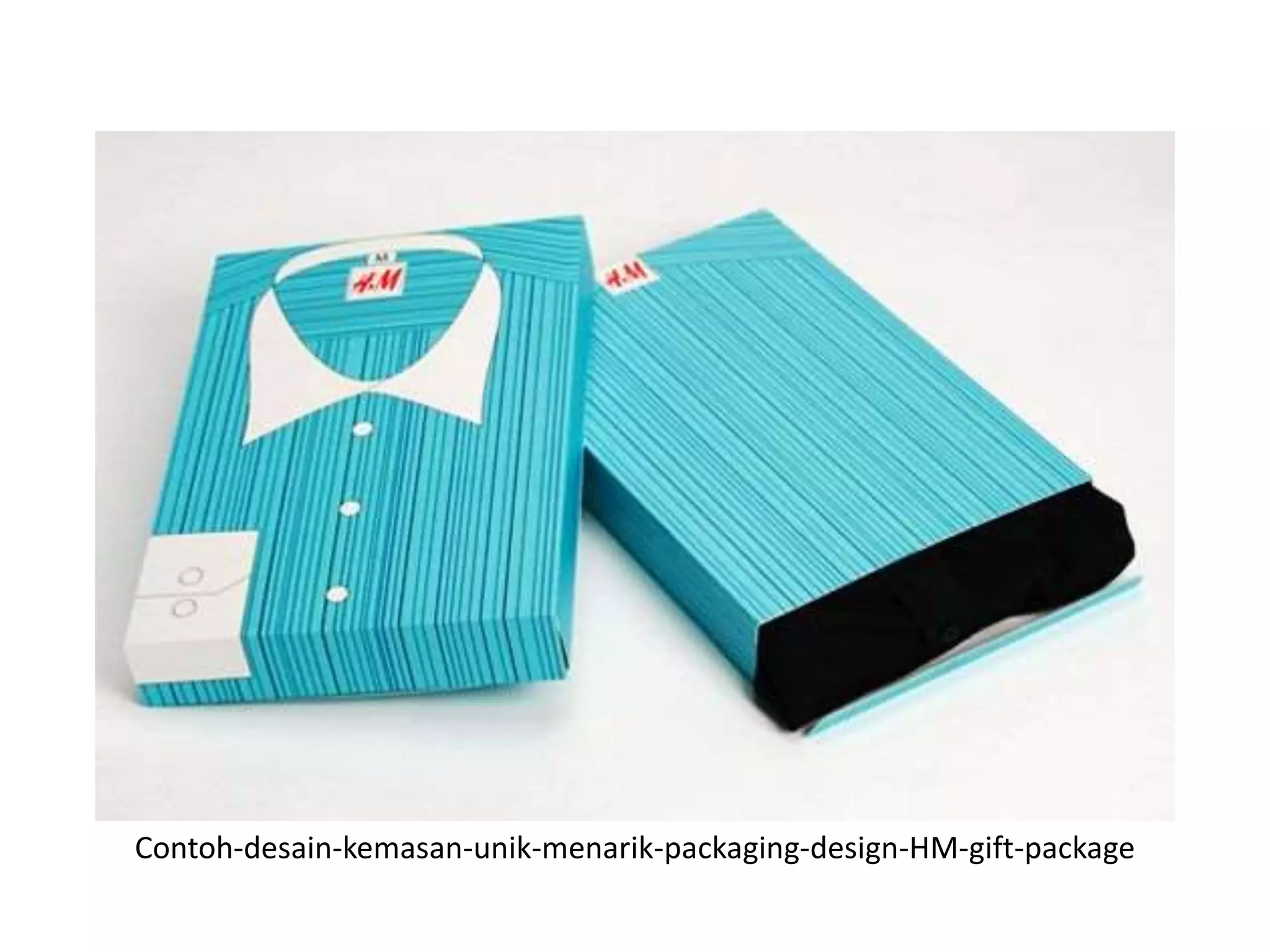 41 contoh desain kemasan unik menarik | PPTX