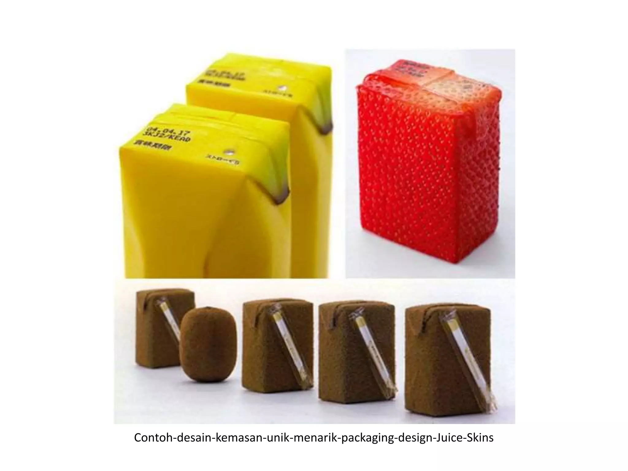 41 contoh desain kemasan unik menarik | PPTX