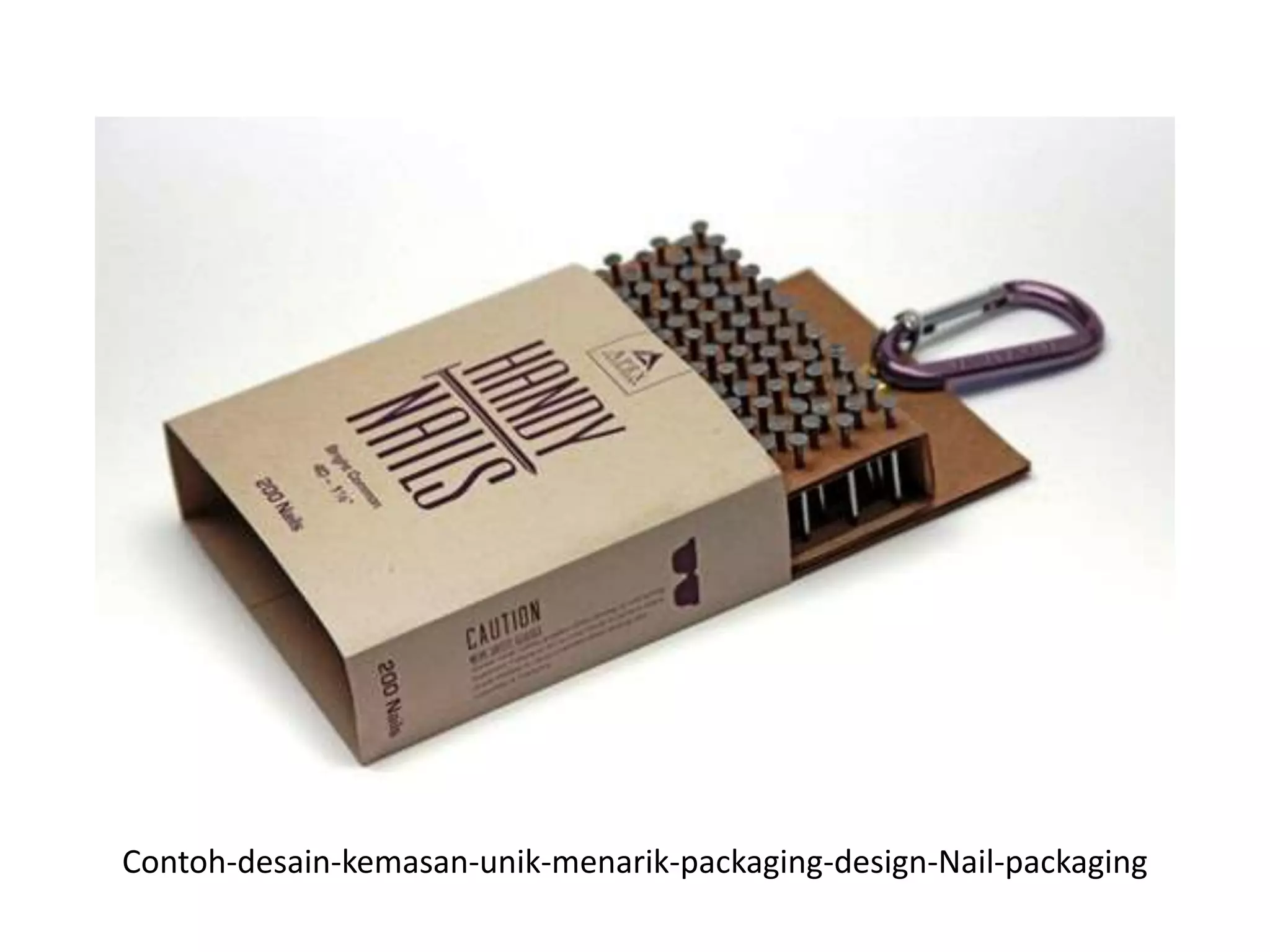 41 contoh desain kemasan unik menarik | PPTX