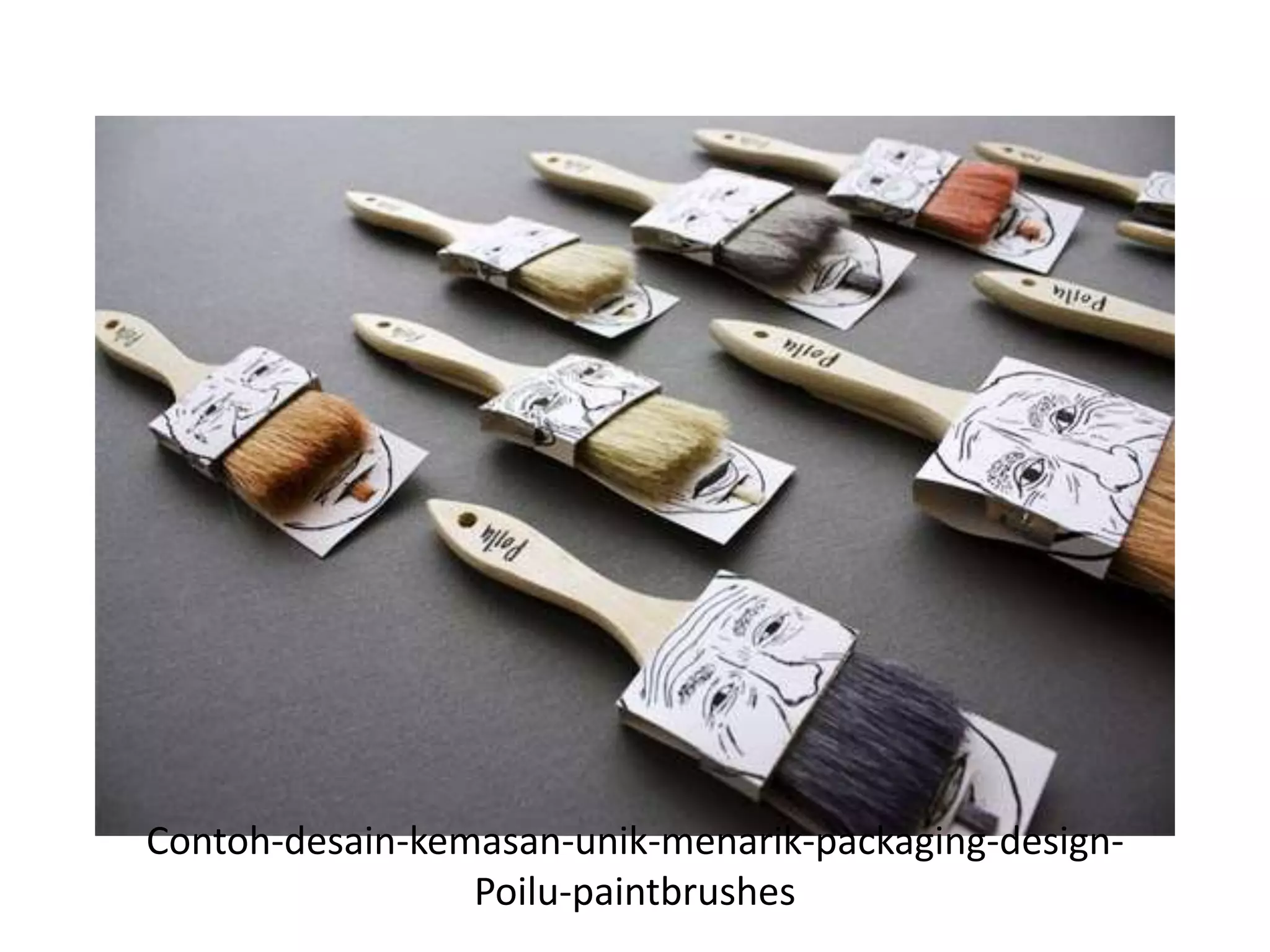 41 contoh desain kemasan unik menarik | PPTX