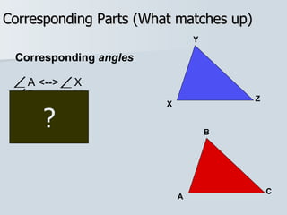 4-1 Corresponding Parts In A Congruence | PPT