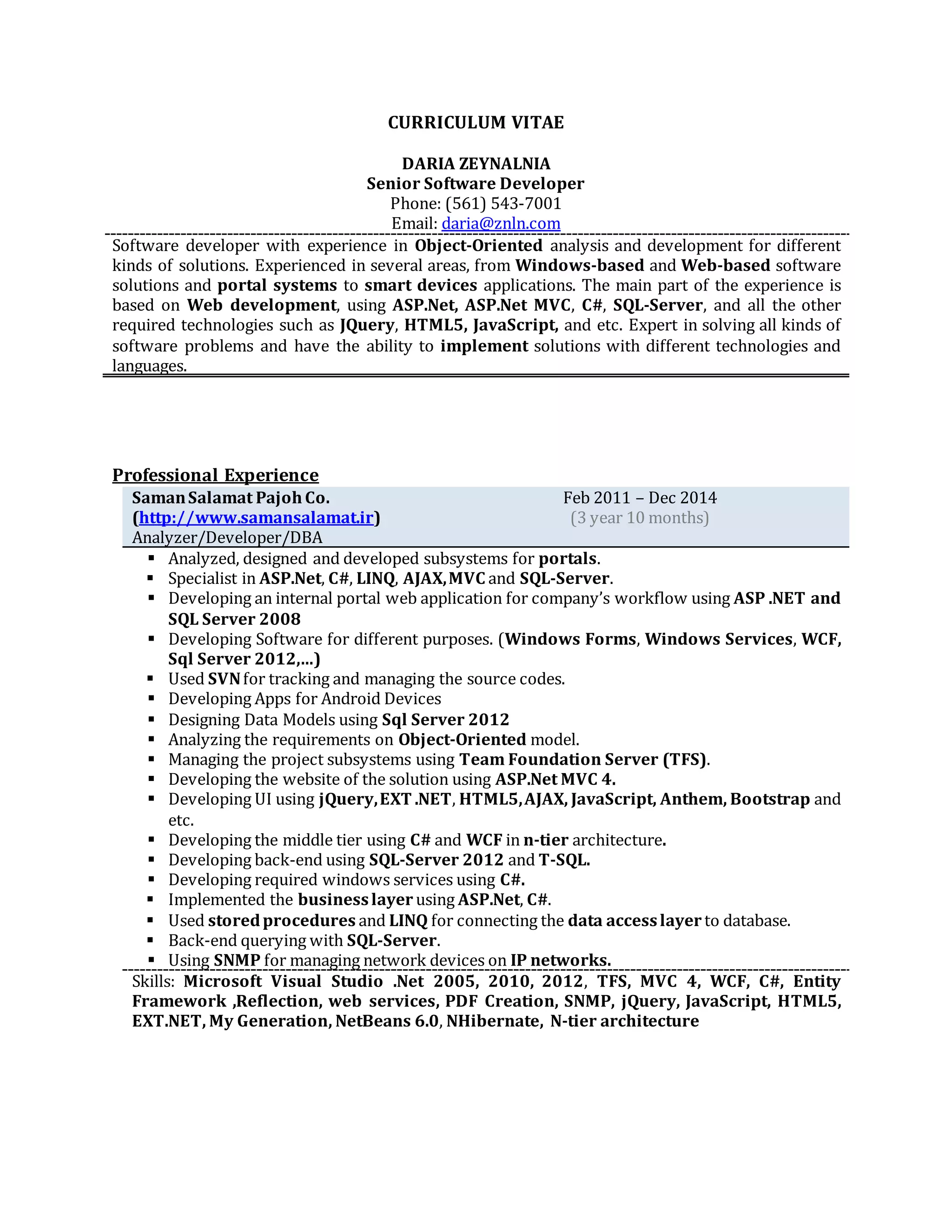 CURRICULUM_VITAE_Daria_Zeynalnia | PDF