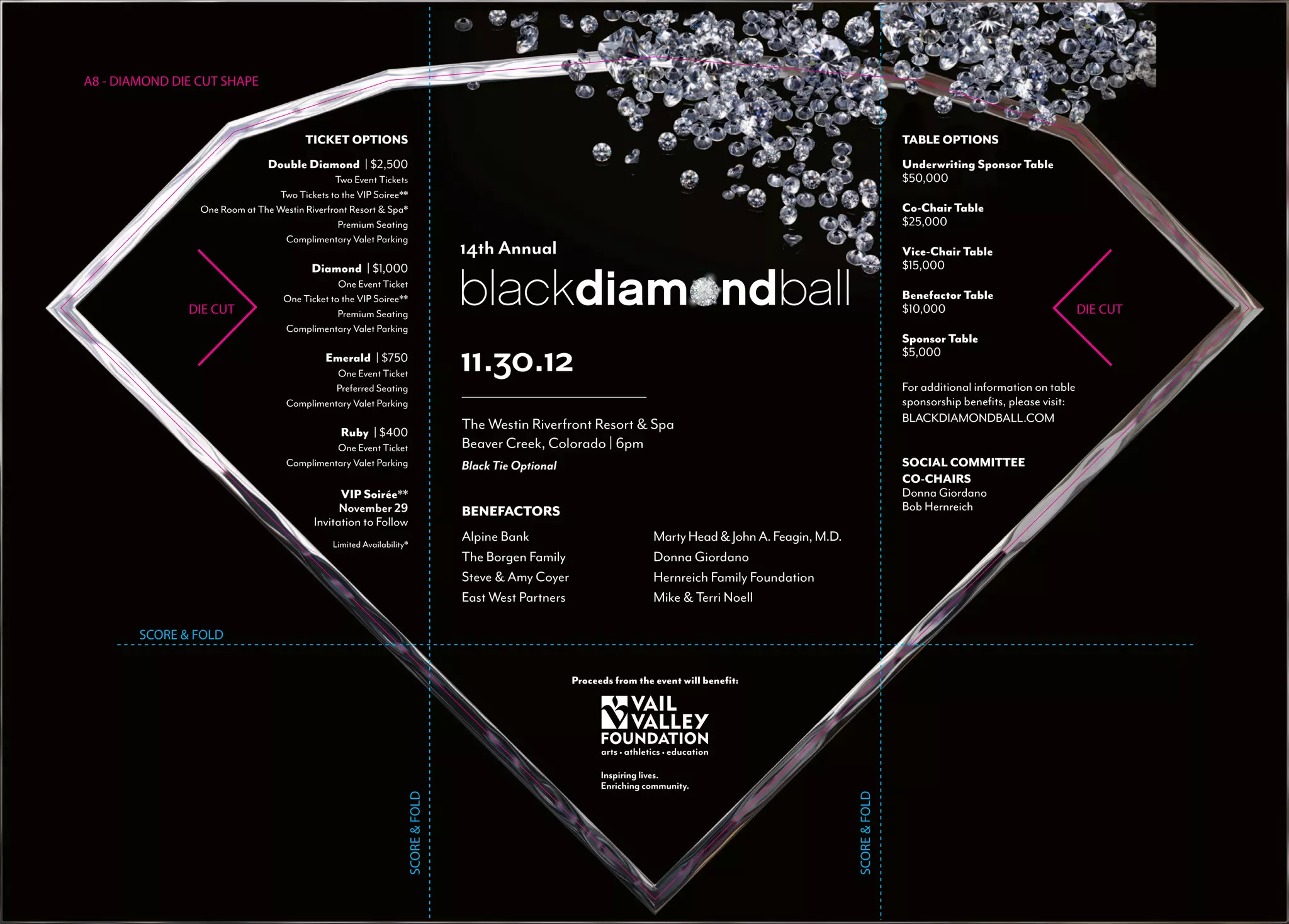 2012 Black Diamond Ball Invite | PPT