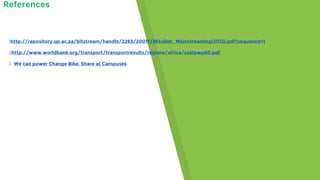 Bikeshare Pitch with TKO input | PPT | Free Download