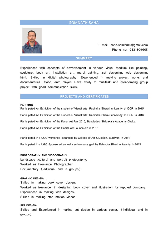 somnath CV | DOCX