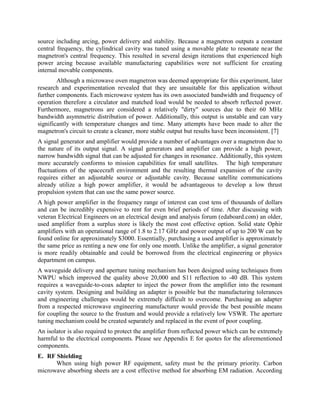 Investigation of Anomalous Thrust and Proposal for Future ...