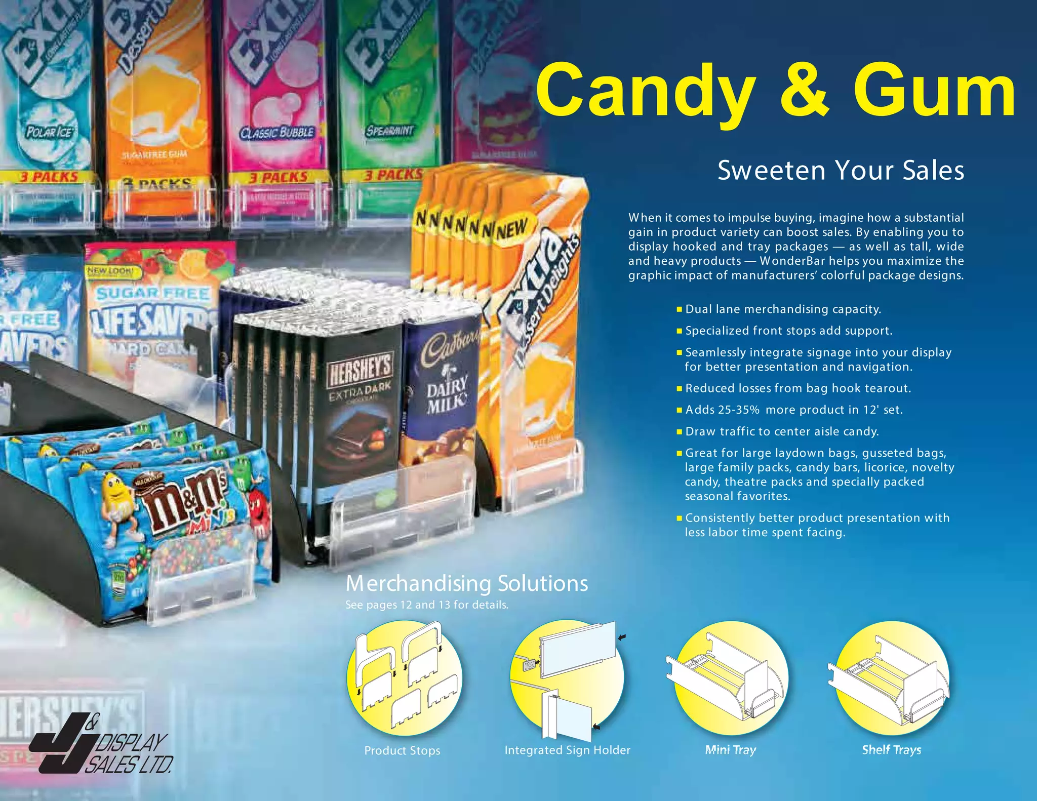 J&J DisplaySales-Tray&WonderBar System | PPT