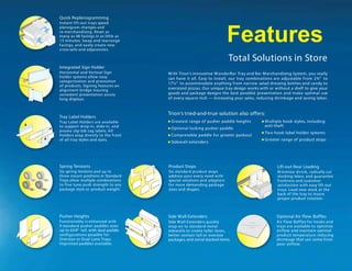 J&J DisplaySales-Tray&WonderBar System | PDF