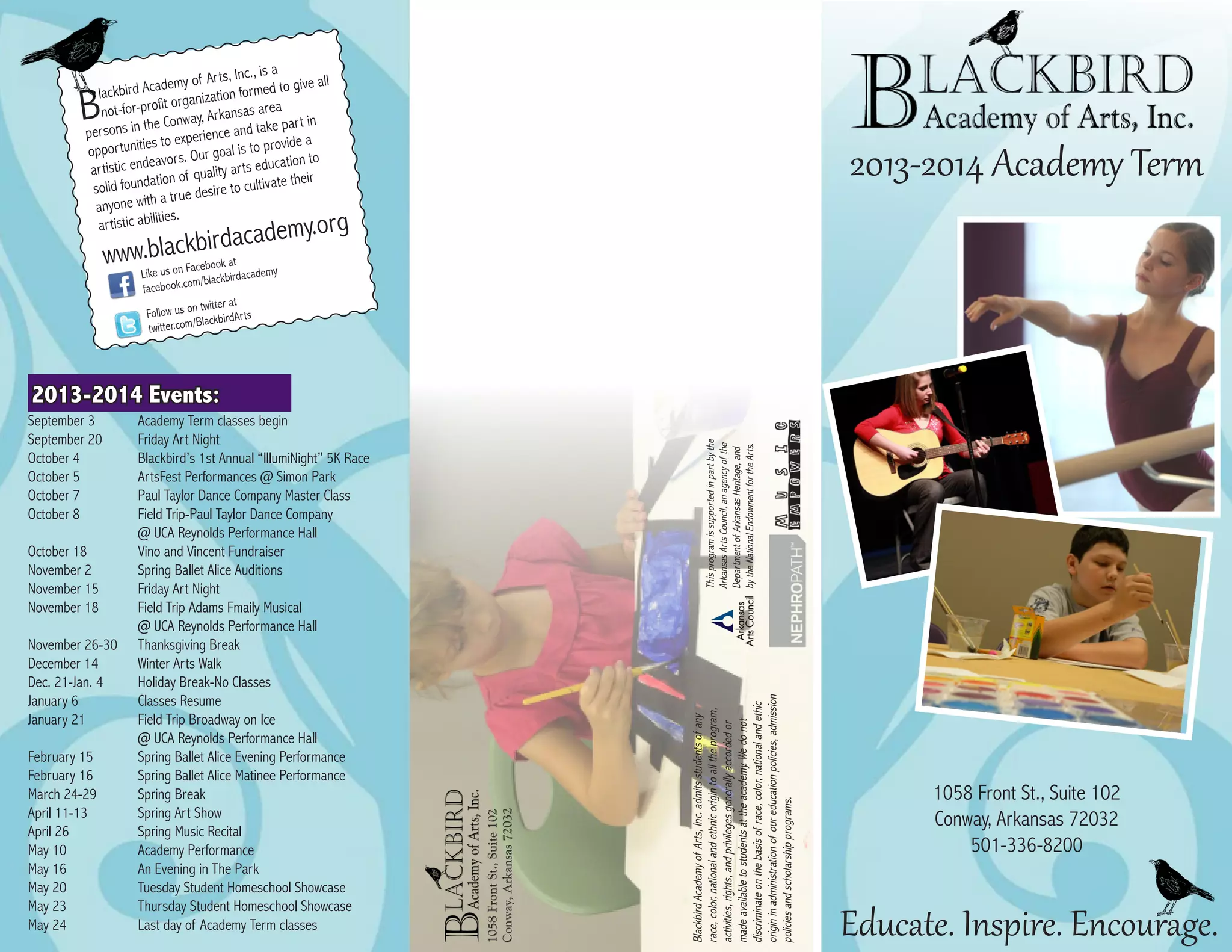 2013-2014-Blackbird-trifold-mailout-fall | PPT